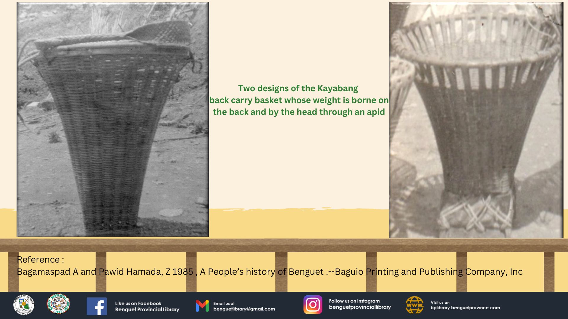 National Heritage Month – Benguet Provincial Library